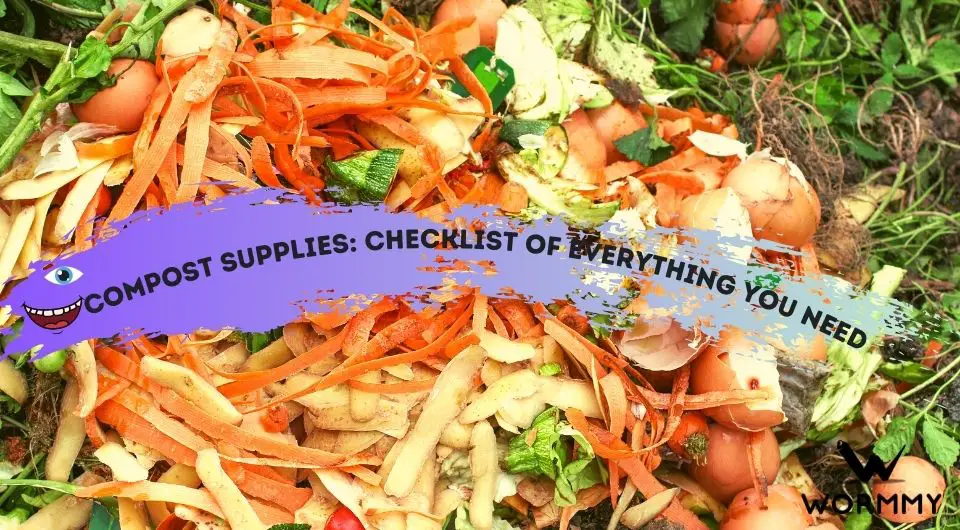 Compost Supplies: Checklist of Everything you Need (Vermicomposting)